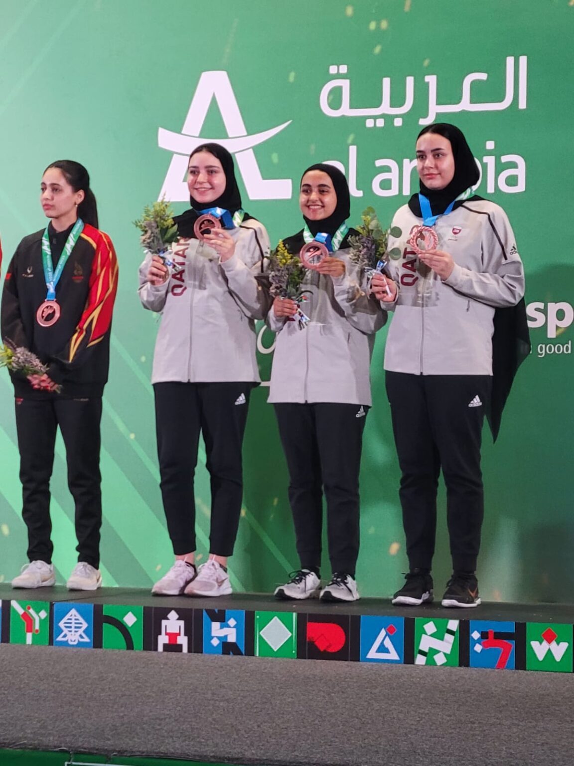 World Combat Games Riyadh 2023 – Epee Girls Team Bronze Medal – Qatar ...